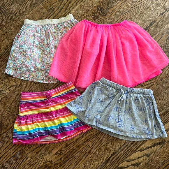 Bottoms | 4 Girls Skirts Size 45 | Poshmark
